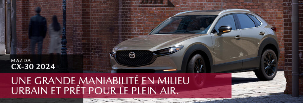Mazda CX-30 2024 disponible chez Mazda Saint-Jérôme